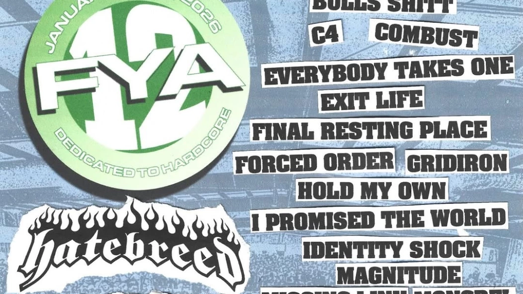 FYA Fest 2026 lineup: Turmoil reunion, Hatebreed, Drain, Gorilla ...