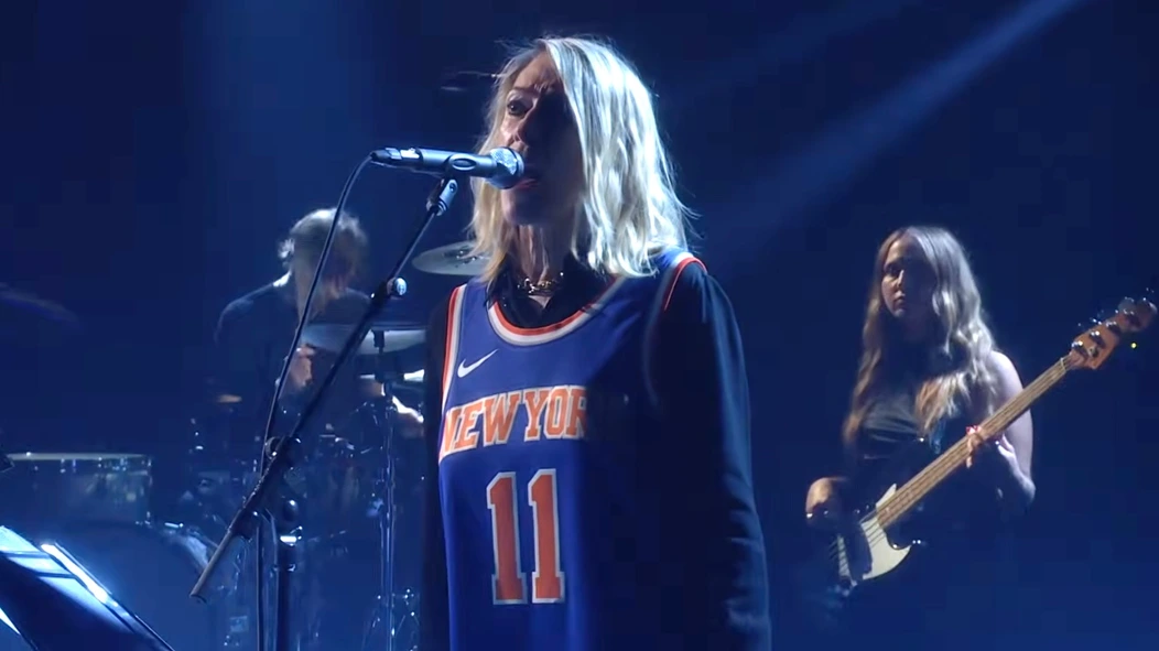 Kim Gordon played Fallon in a Jalen Brunson Knicks jersey (watch), adds ...