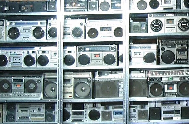massive boombox collection up for auction; "Boombox Retrospective ...