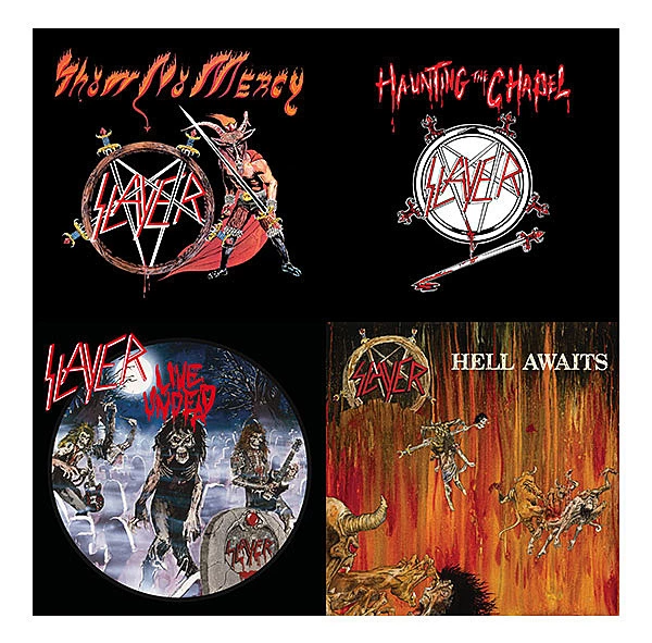 New Slayer Color Vinyl & Cassettes Available Now