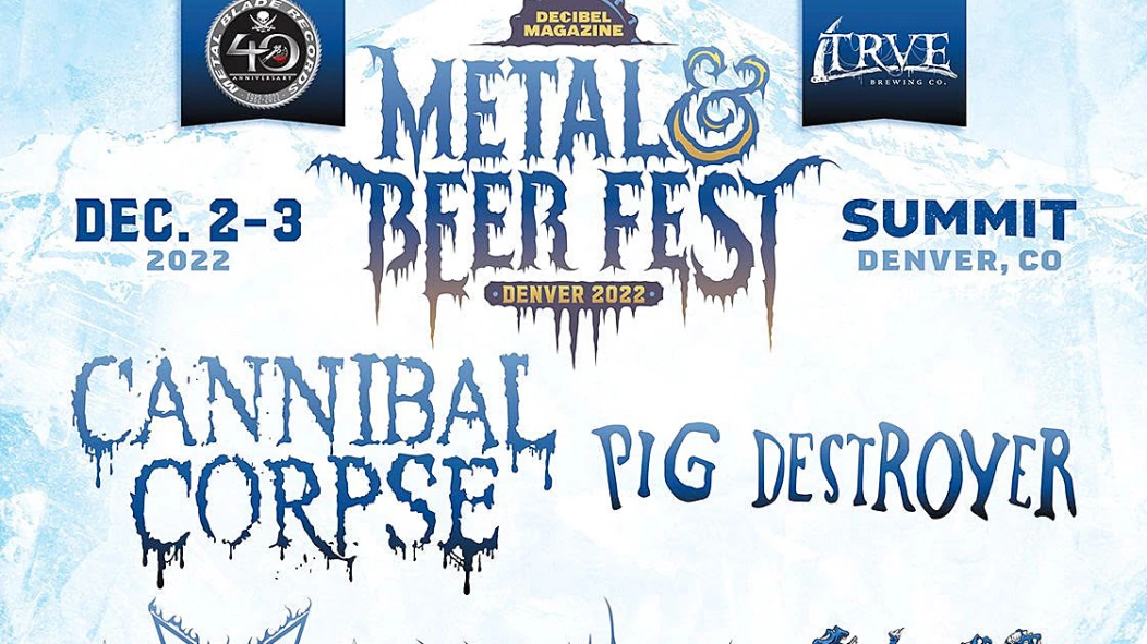 Decibel Fest Denver 2022 lineup: Cannibal Corpse, Pig Destroyer, Dark ...