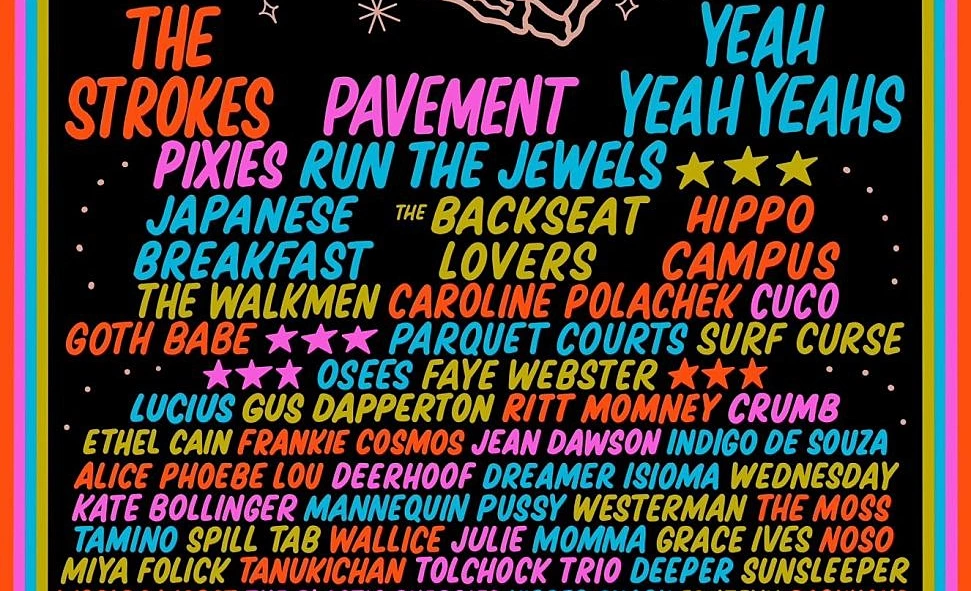 Kilby Block Party 2023: Pavement, The Strokes, Yeah Yeah Yeahs, The ...