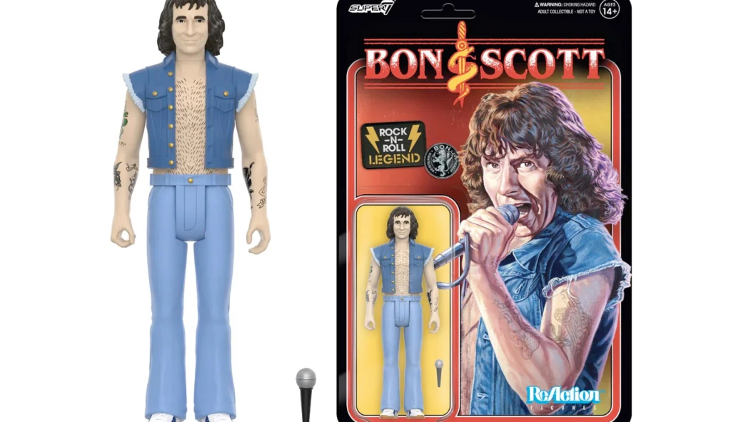 AC/DC's Bon Scott action figure announced
