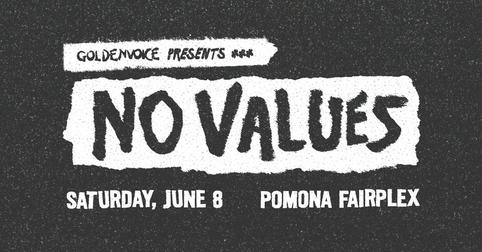 No Values fest reveals set times (Iggy Pop vs Turnstile?)