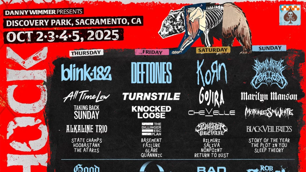 Aftershock 2025 lineup (blink-182, Deftones, Korn, Turnstile, Knocked ...
