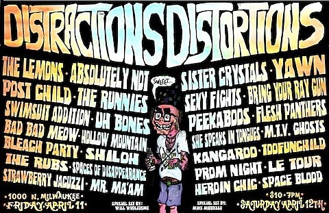 Distractions Distortions & Slippery Kingdom Fest both happen this weekend