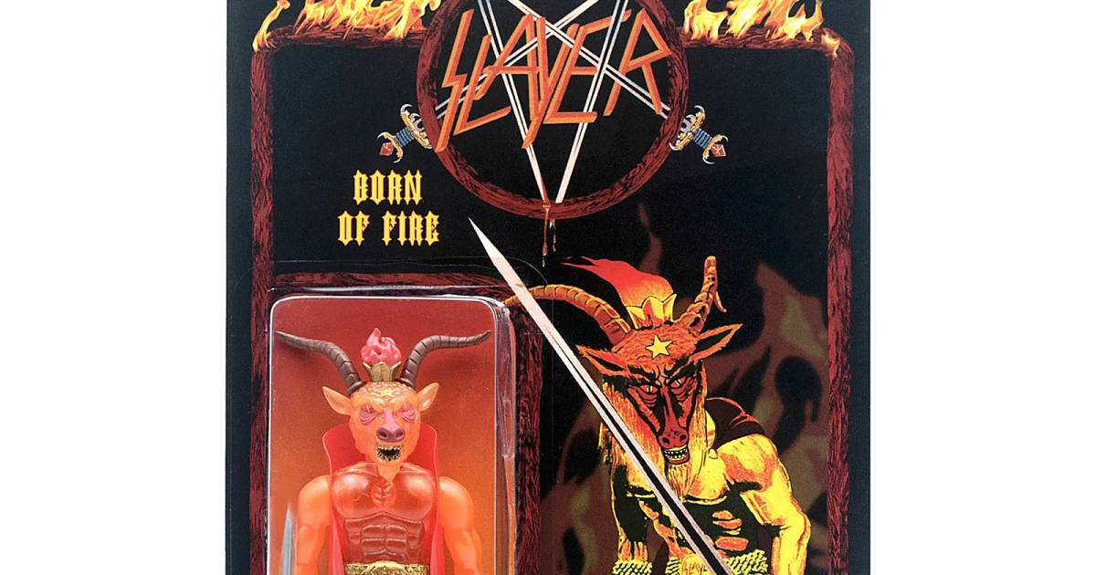 New Slayer & Venom action figures from Super7 are here