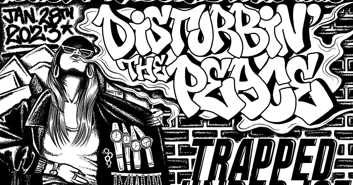 Trapped Under Ice headlining Disturbin' The Peace w/ End It, No Warning ...