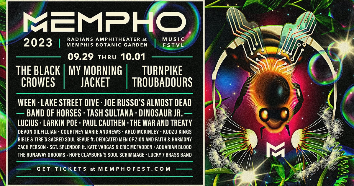 Mempho Fest 2023 lineup (My Morning Jacket, Ween, Dinosaur Jr ...
