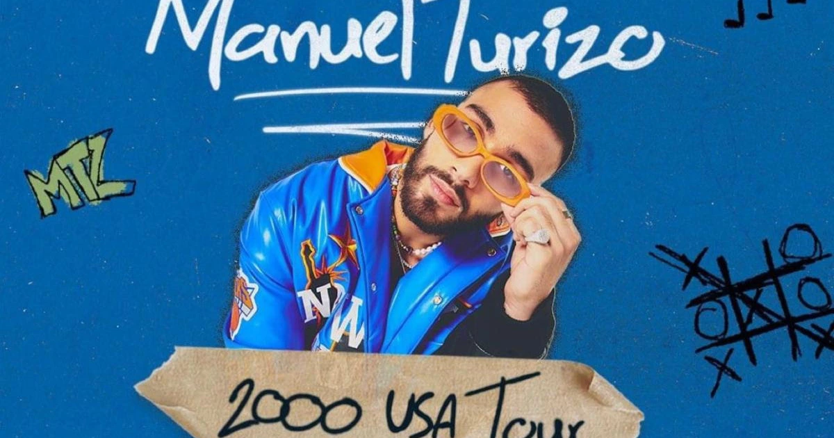 Manuel Turizo announces '2000' USA tour