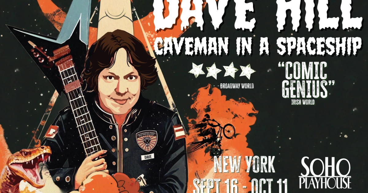 Dave Hill's 'Caveman in a Spaceship' getting Off-Broadway run