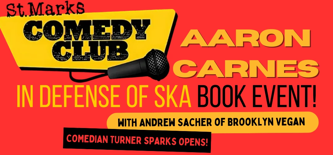 In Defense of Ska's Aaron Carnes doing East Coast book tour this week ...