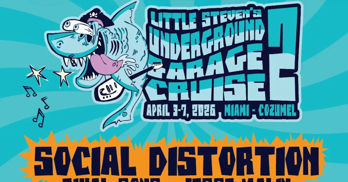 Win a cabin for 2 on Little Steven's Underground Garage Cruise 2026 ...
