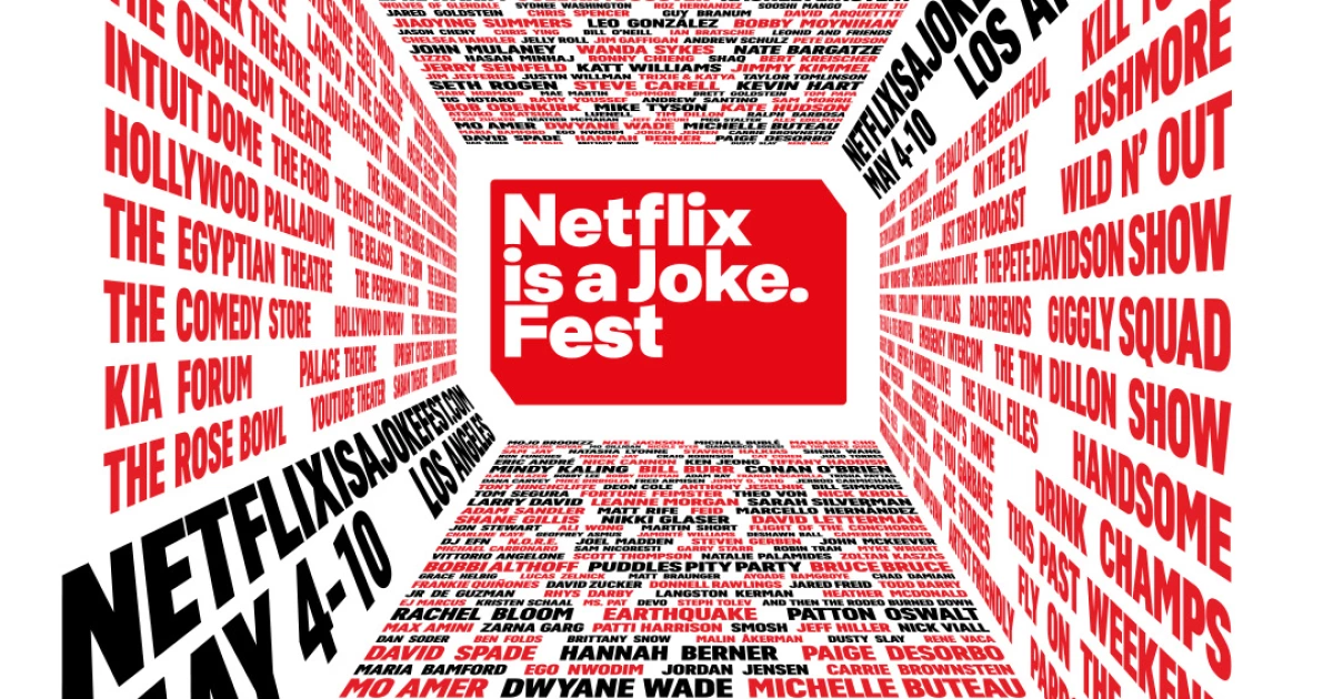 Netflix Is A Joke Fest announces 2026 lineup