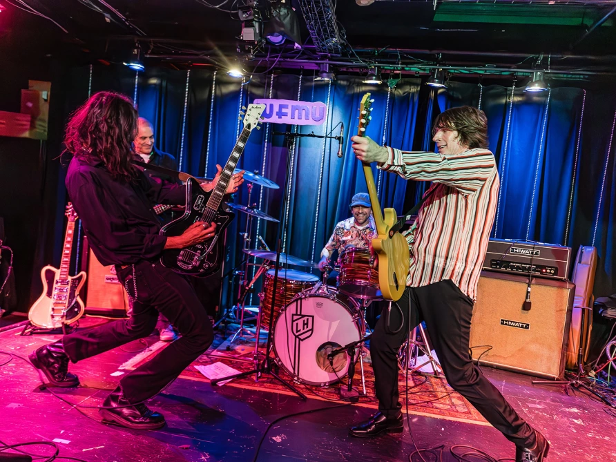 Das Damen played their first show in 32 years at WFMU Monty Hall (pics ...