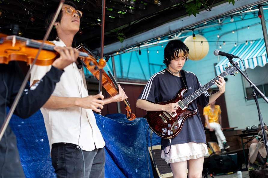 Font, Lifeguard and Mei Semones played a steamy Summer Thunder at Union ...