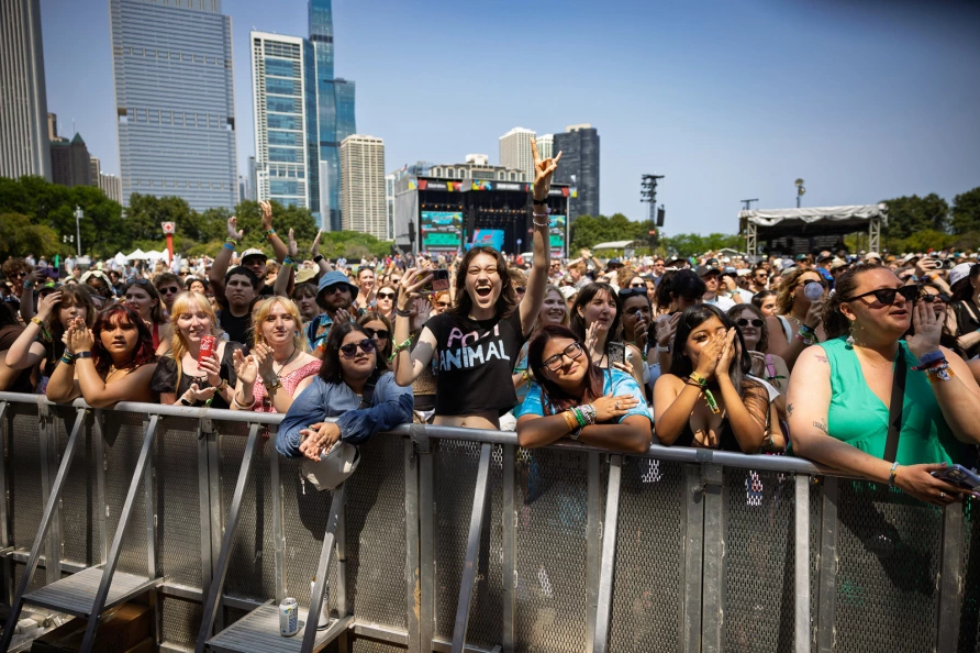 Lollapalooza 2025 Sunday pics (A$AP Rocky, Rebecca Black, The Marías ...