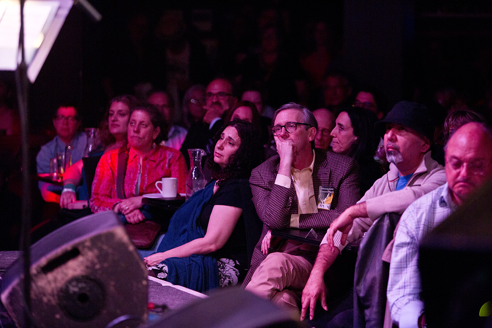Richard Thompson played Le Poisson Rouge with a string section (pics)