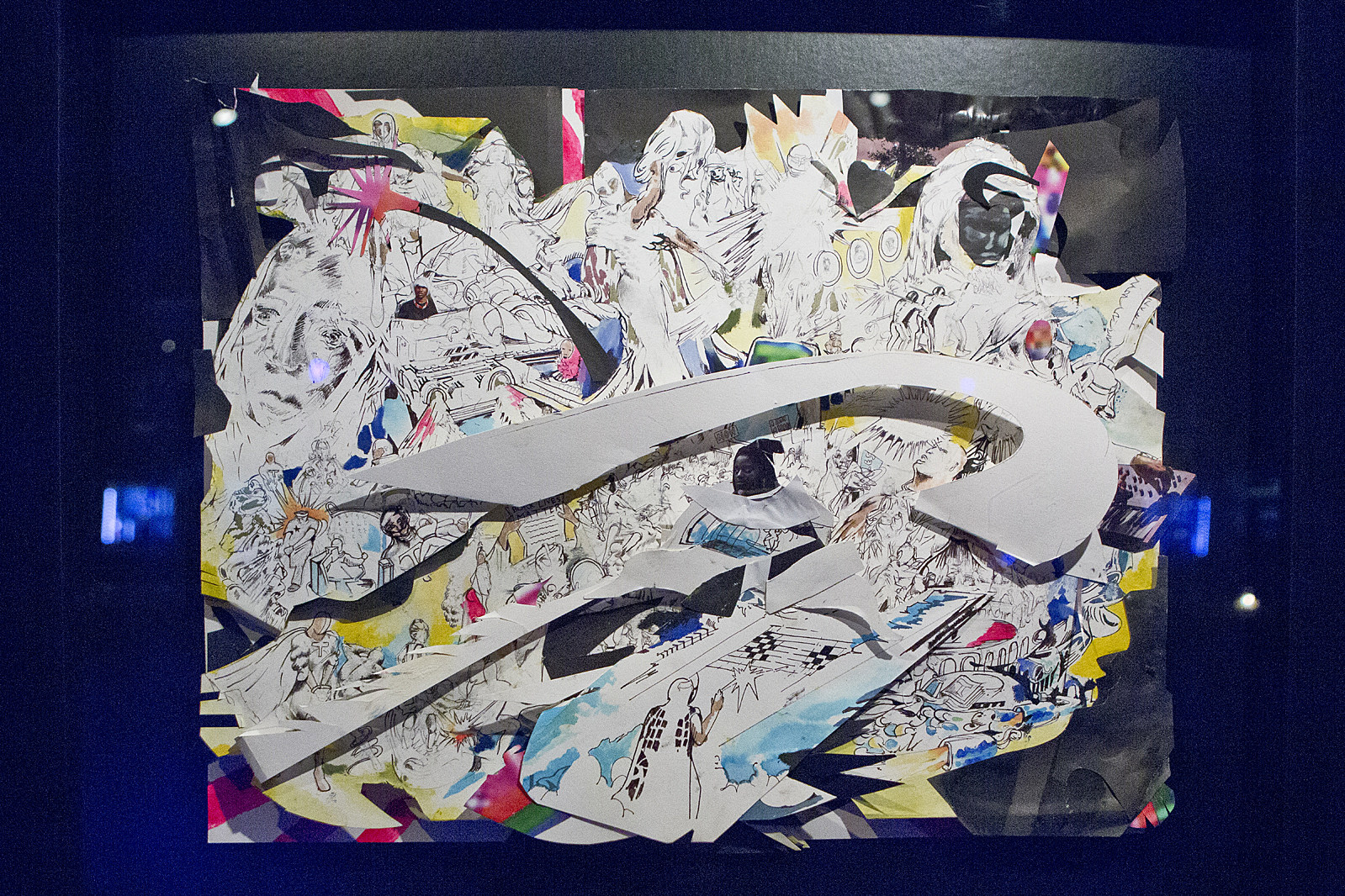 Richard Thompson played Le Poisson Rouge with a string section (pics)