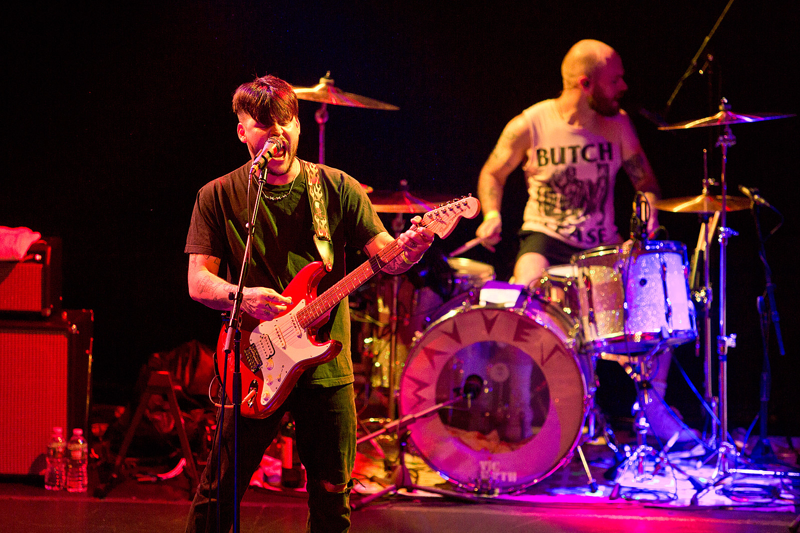 Wavves played Bowery Ballroom; singer Nathan Williams did a flip off ...