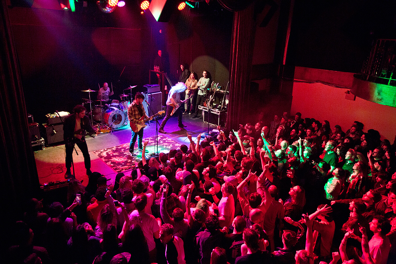 Wavves played Bowery Ballroom; singer Nathan Williams did a flip off ...
