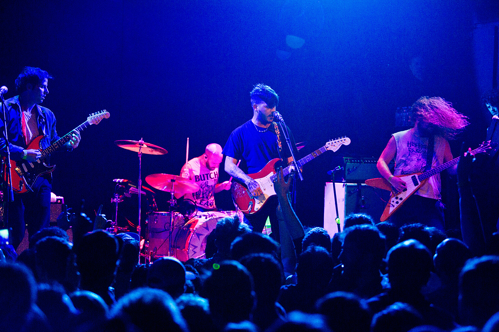 Wavves played Bowery Ballroom; singer Nathan Williams did a flip off ...