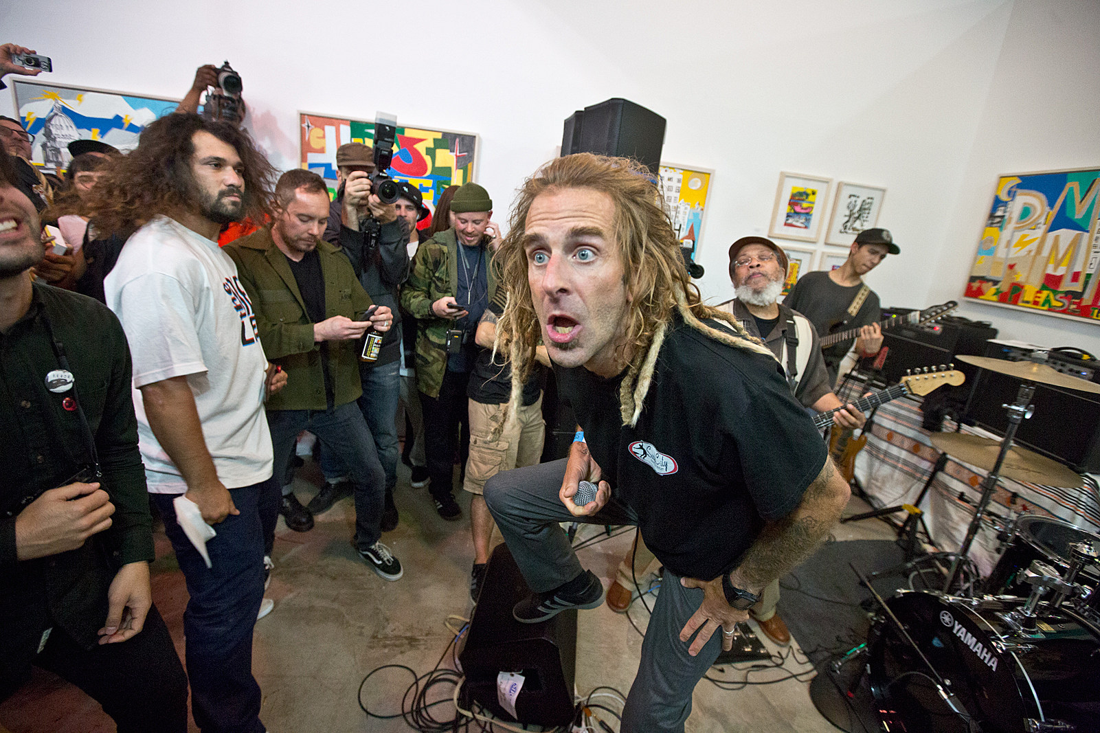 watch pro video of Bad Brains' comeback show with HR & Randy Blythe