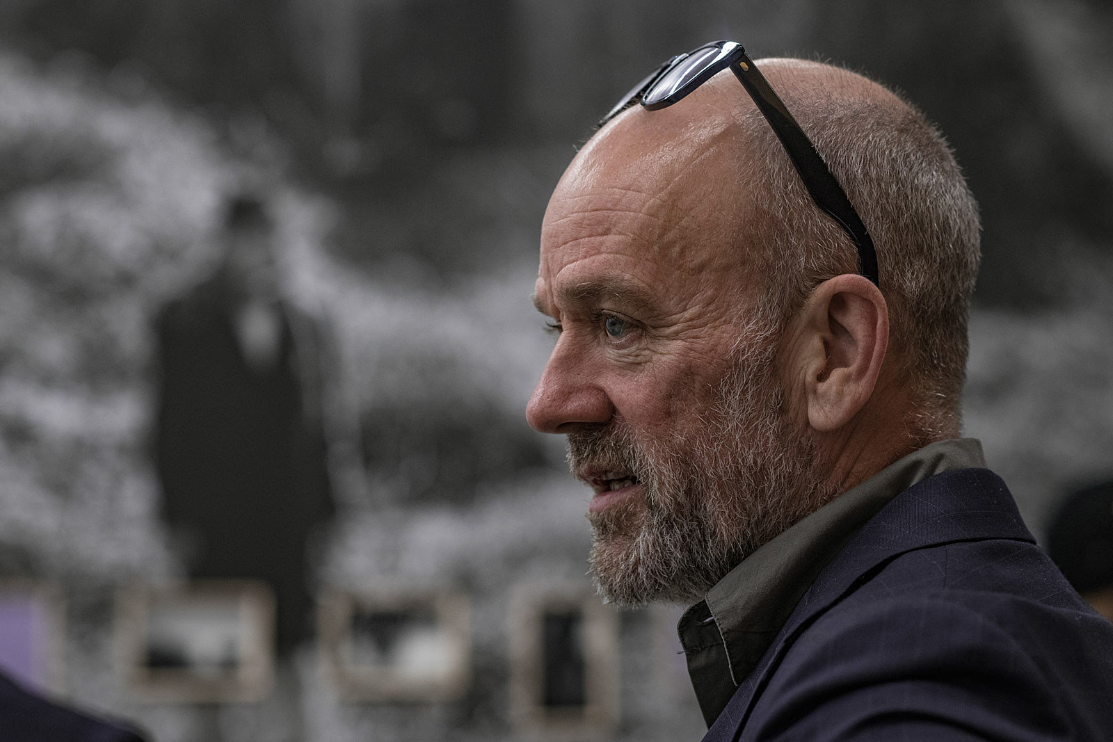 Michael Stipe opened new art exhibit "Infinity Mirror" in Williamsburg ...