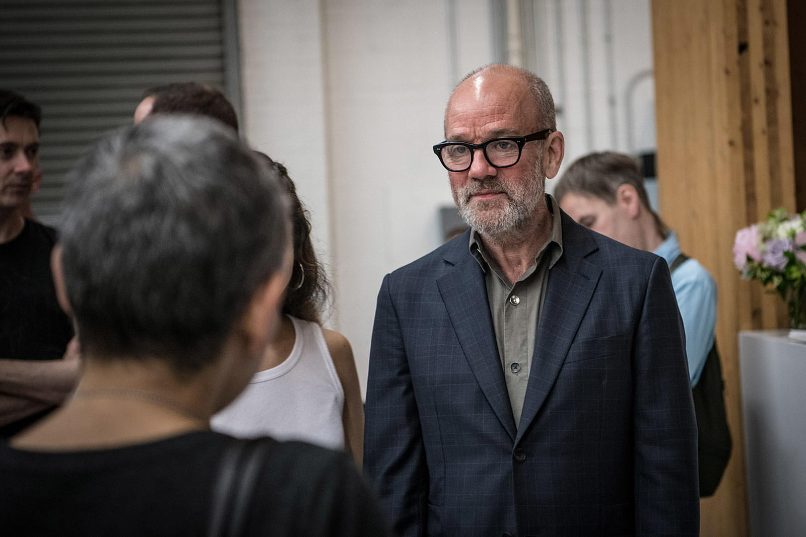 Michael Stipe opened new art exhibit "Infinity Mirror" in Williamsburg ...