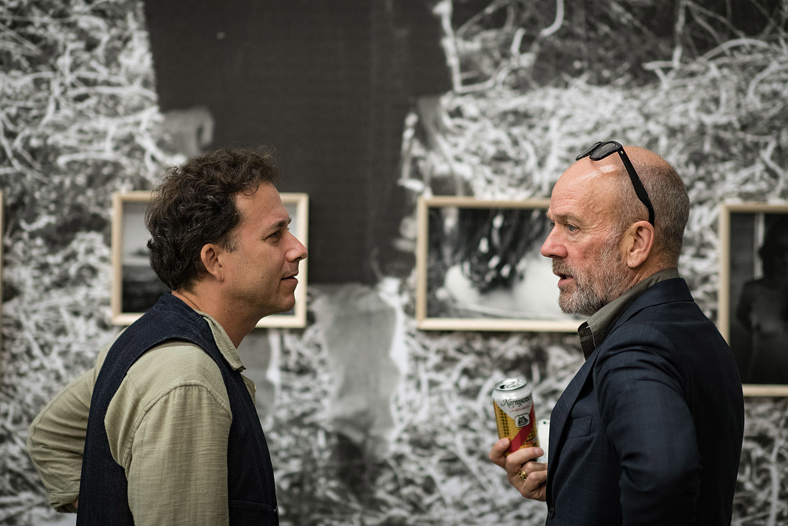 Michael Stipe opened new art exhibit "Infinity Mirror" in Williamsburg ...
