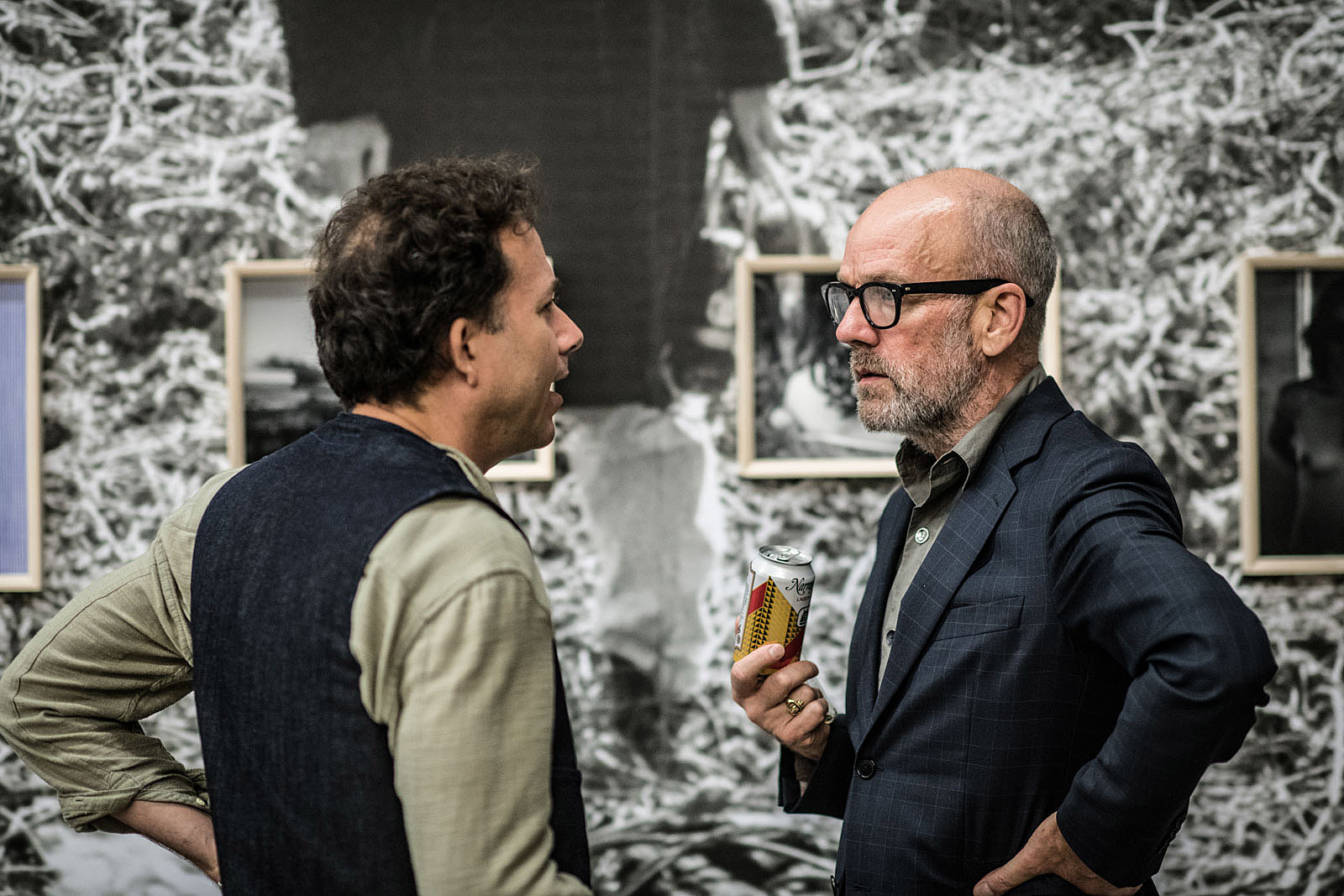 Michael Stipe opened new art exhibit "Infinity Mirror" in Williamsburg ...