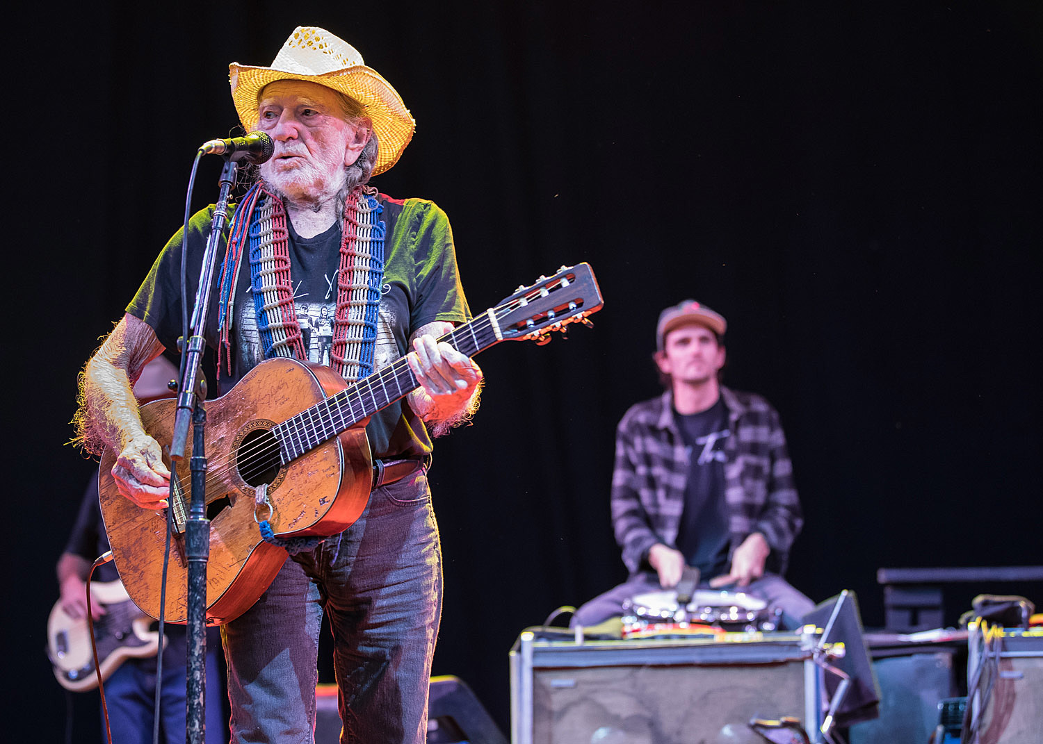Van Morrison & Willie Nelson played Forest Hills Stadium (pics ...