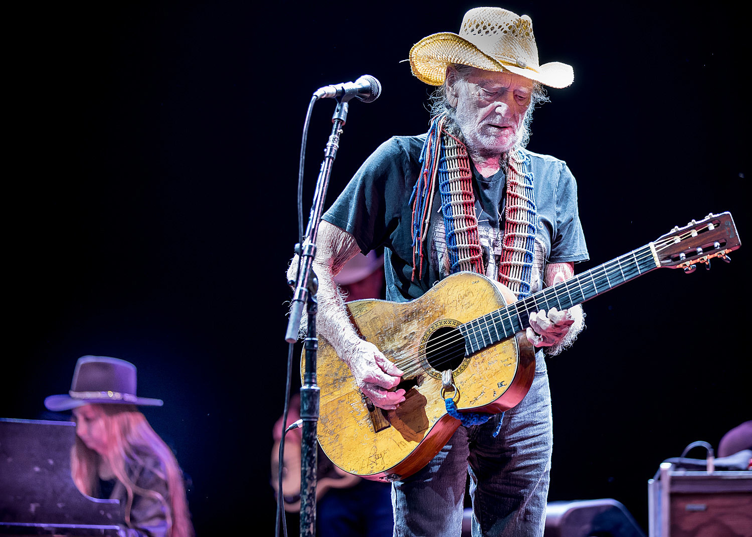 Van Morrison & Willie Nelson played Forest Hills Stadium (pics ...