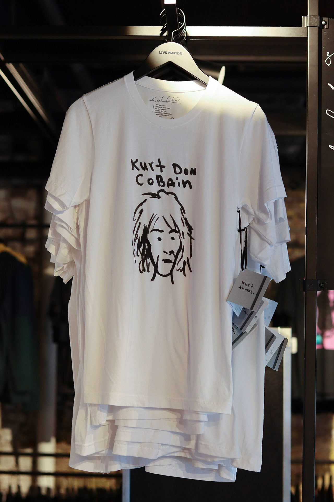Kurt Cobain clothing collection for sale in NYC ++ sweater and guitar ...