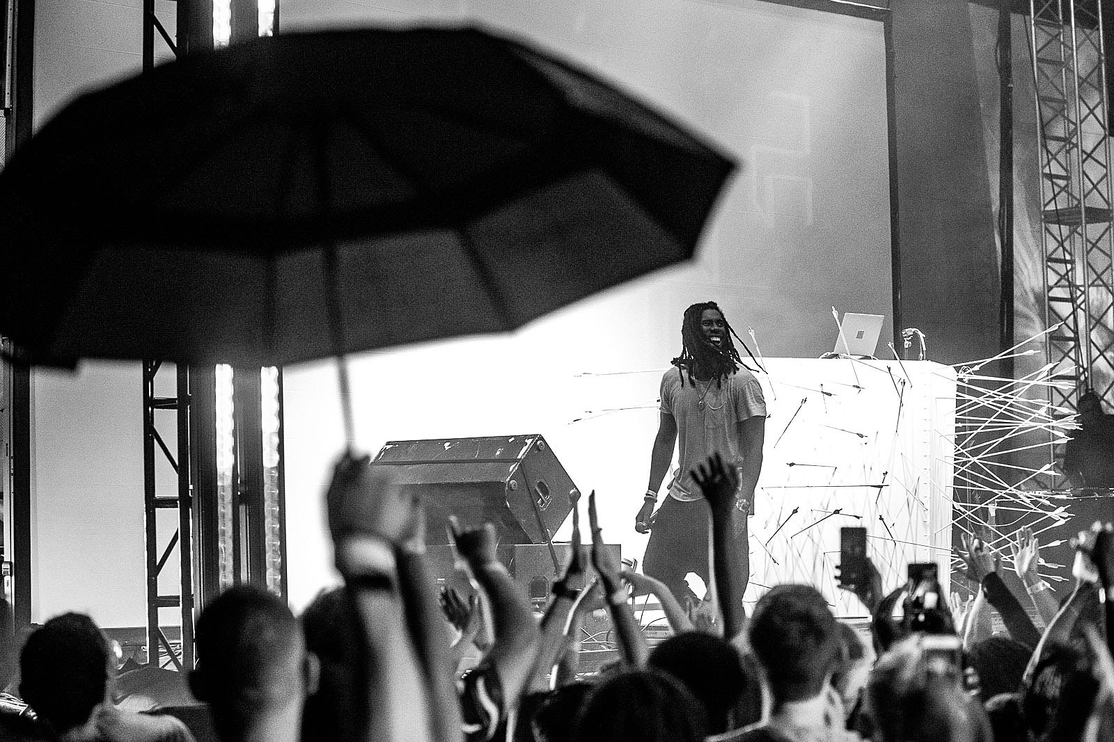 Flying Lotus played Brooklyn Mirage with Reggie Watts and Jerry Paper (pics)