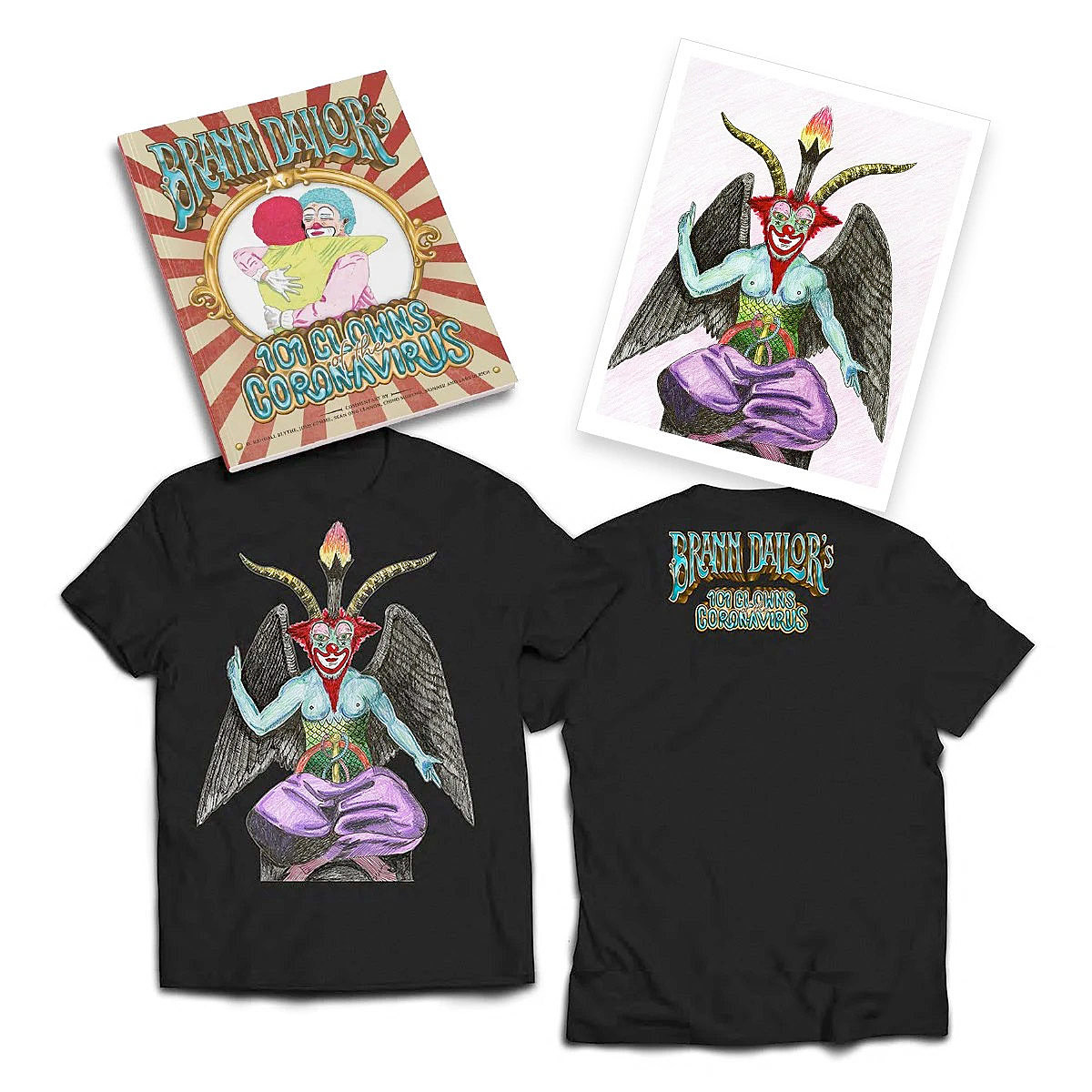 Mastodon’s Brann Dailor releasing art book with 101 clown drawings
