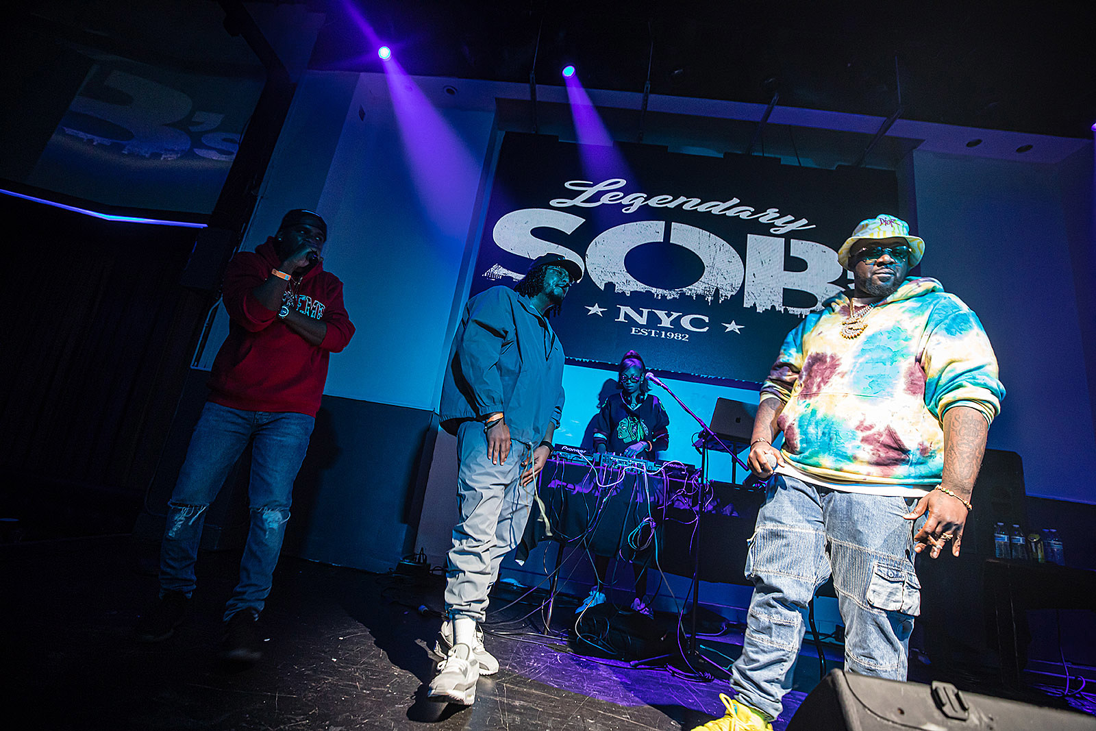 Boldy James @ SOB’s with Webbz & Young McFly, Smoke DZA & The Musalini ...