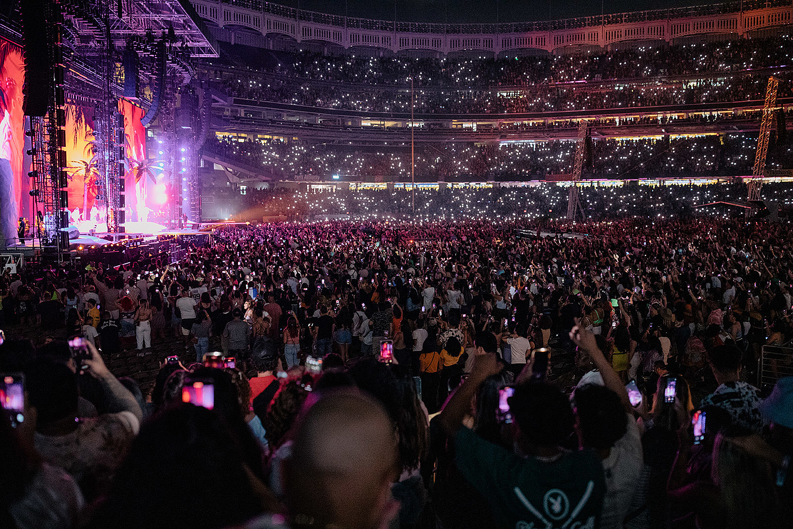 Bad Bunny played Yankee Stadium and the VMAs, brought out Romeo Santos & more (pics, videos)