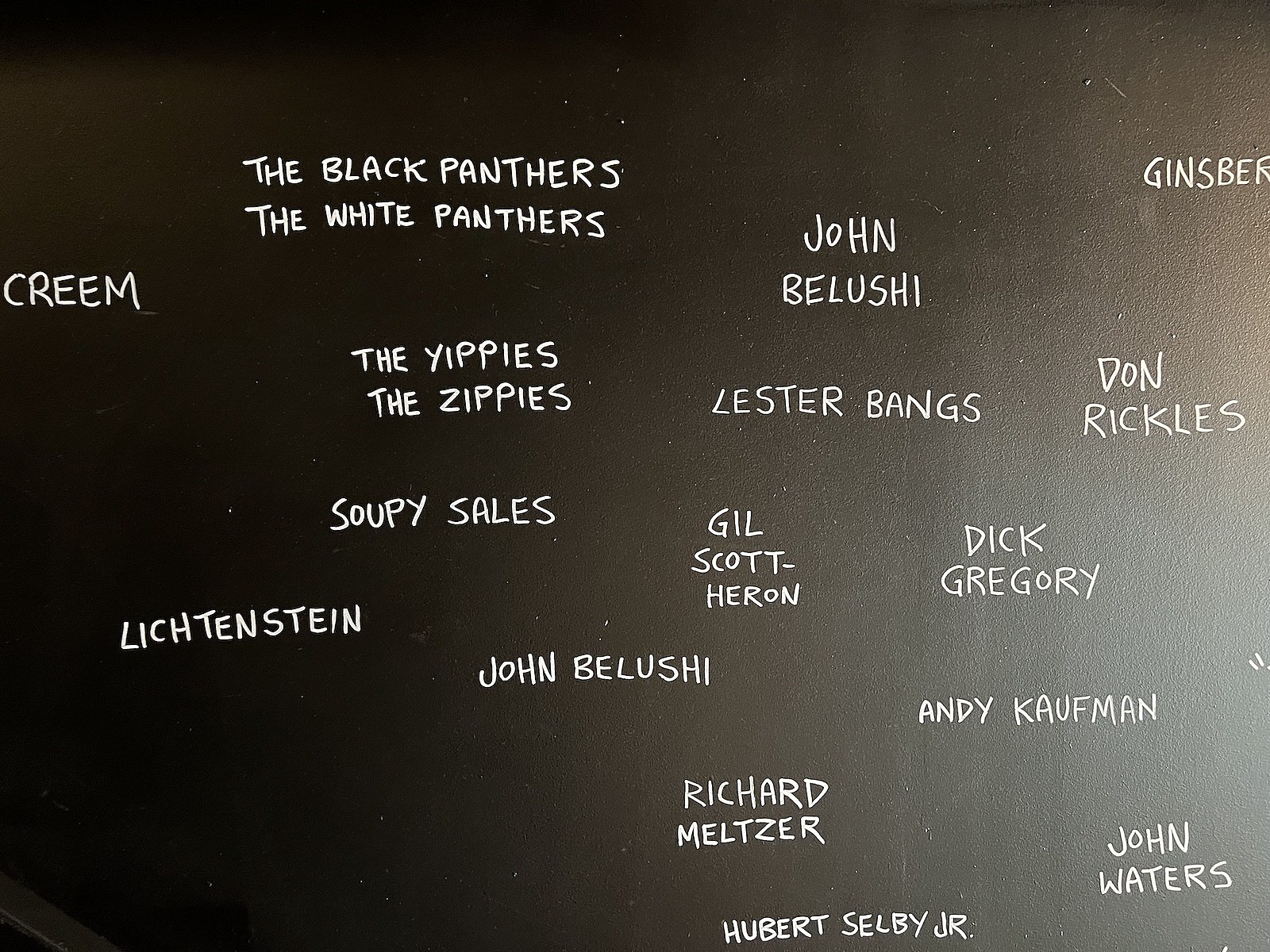 The Birth of Punk exhibit showing at the Seaport through August