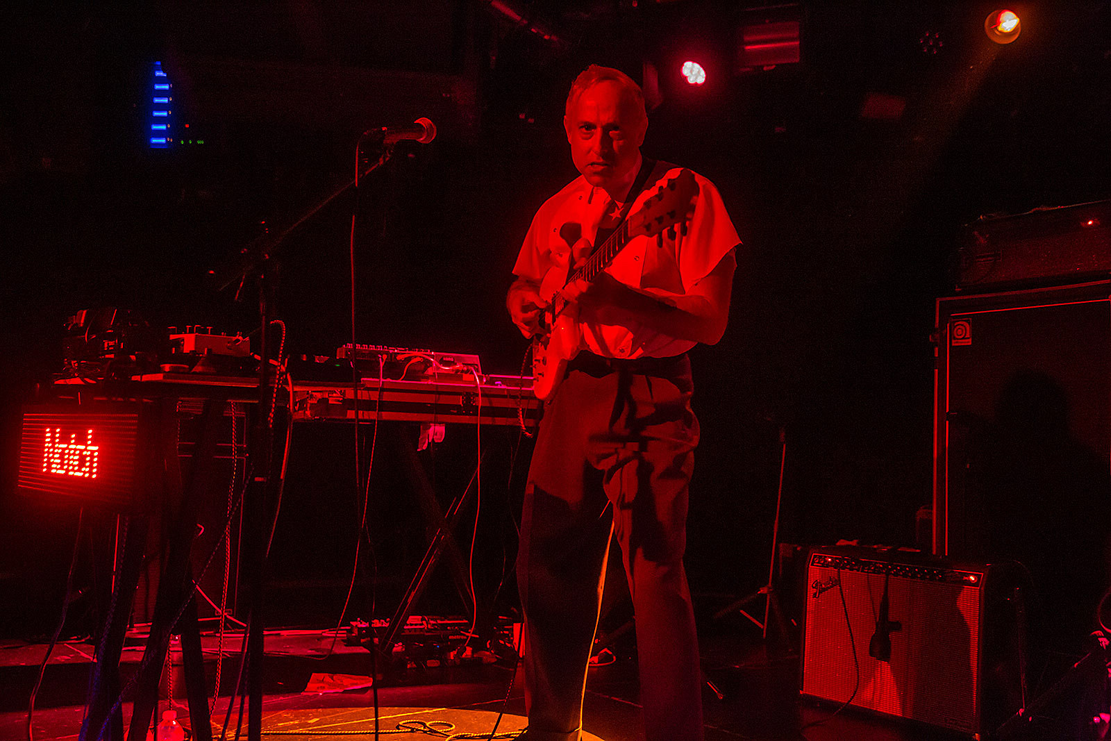 Beak> brought heavy grooves and a Low cover to Le Poisson Rouge (pics ...