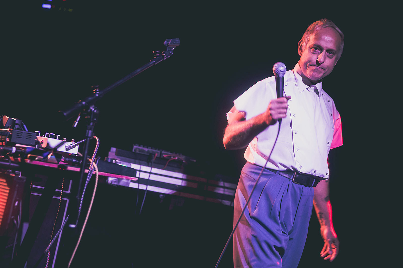 Beak> brought heavy grooves and a Low cover to Le Poisson Rouge (pics ...