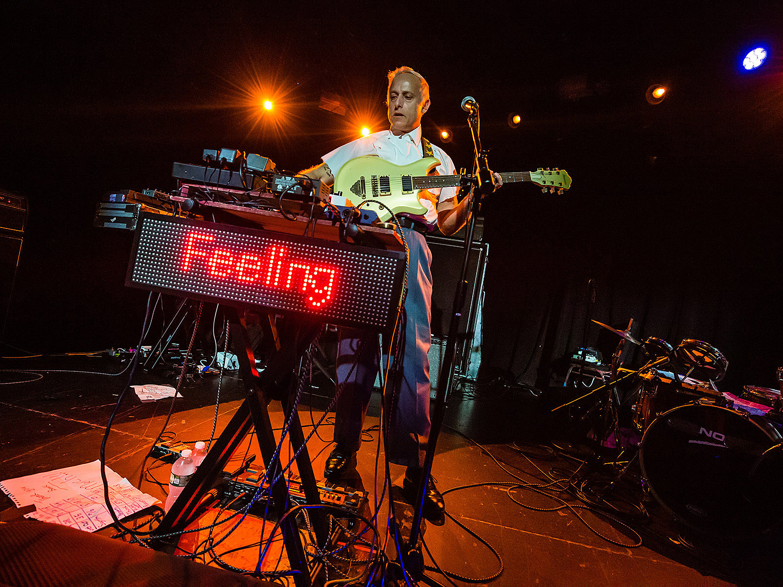 Beak> brought heavy grooves and a Low cover to Le Poisson Rouge (pics ...