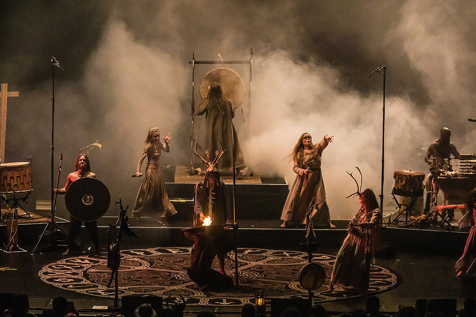 Heilung brought their live "ritual" to Kings Theatre (pics, video, setlist)