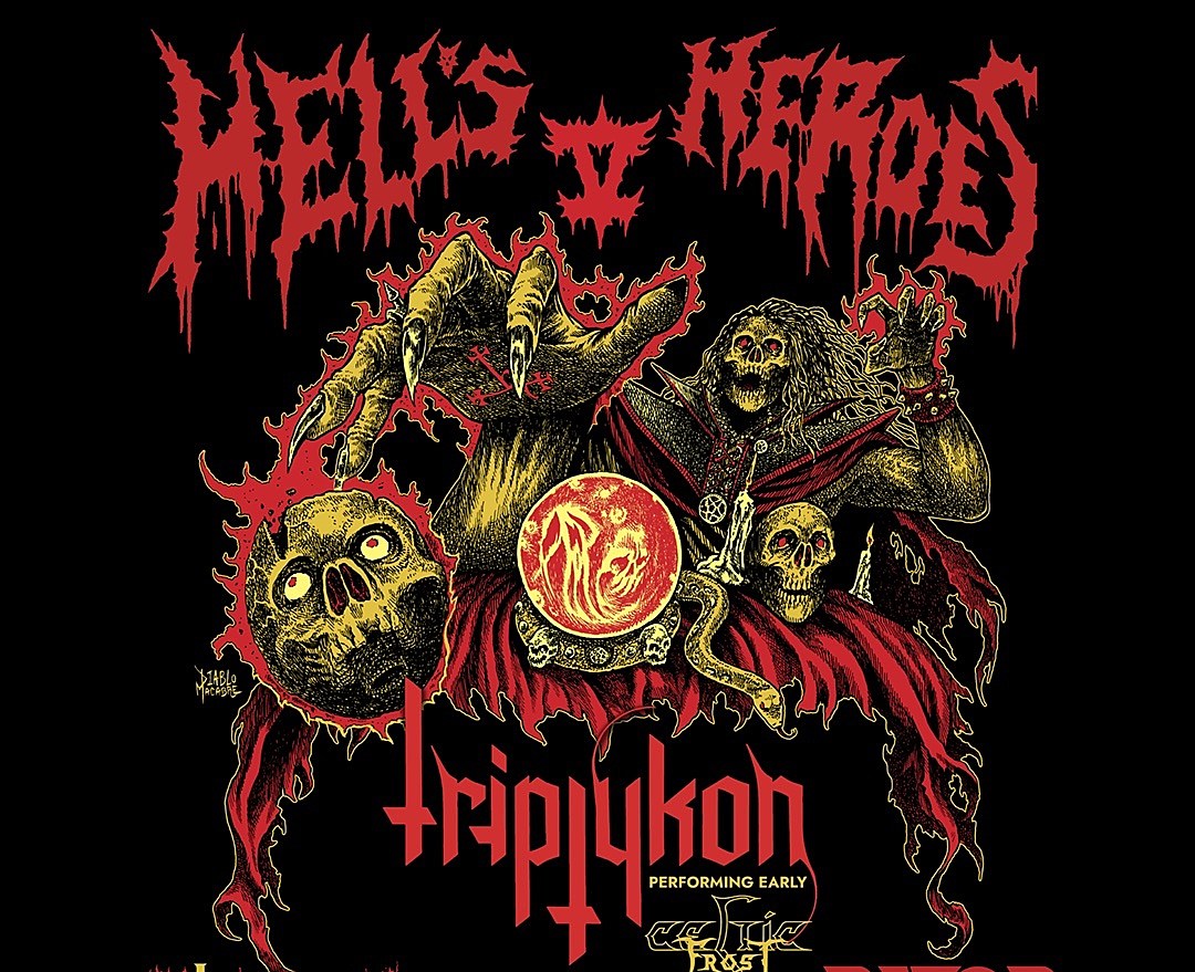 Hell's Heroes 2023 lineup: Triptykon (performing Celtic Frost), Possessed, Razor, Pagan Altar, more
