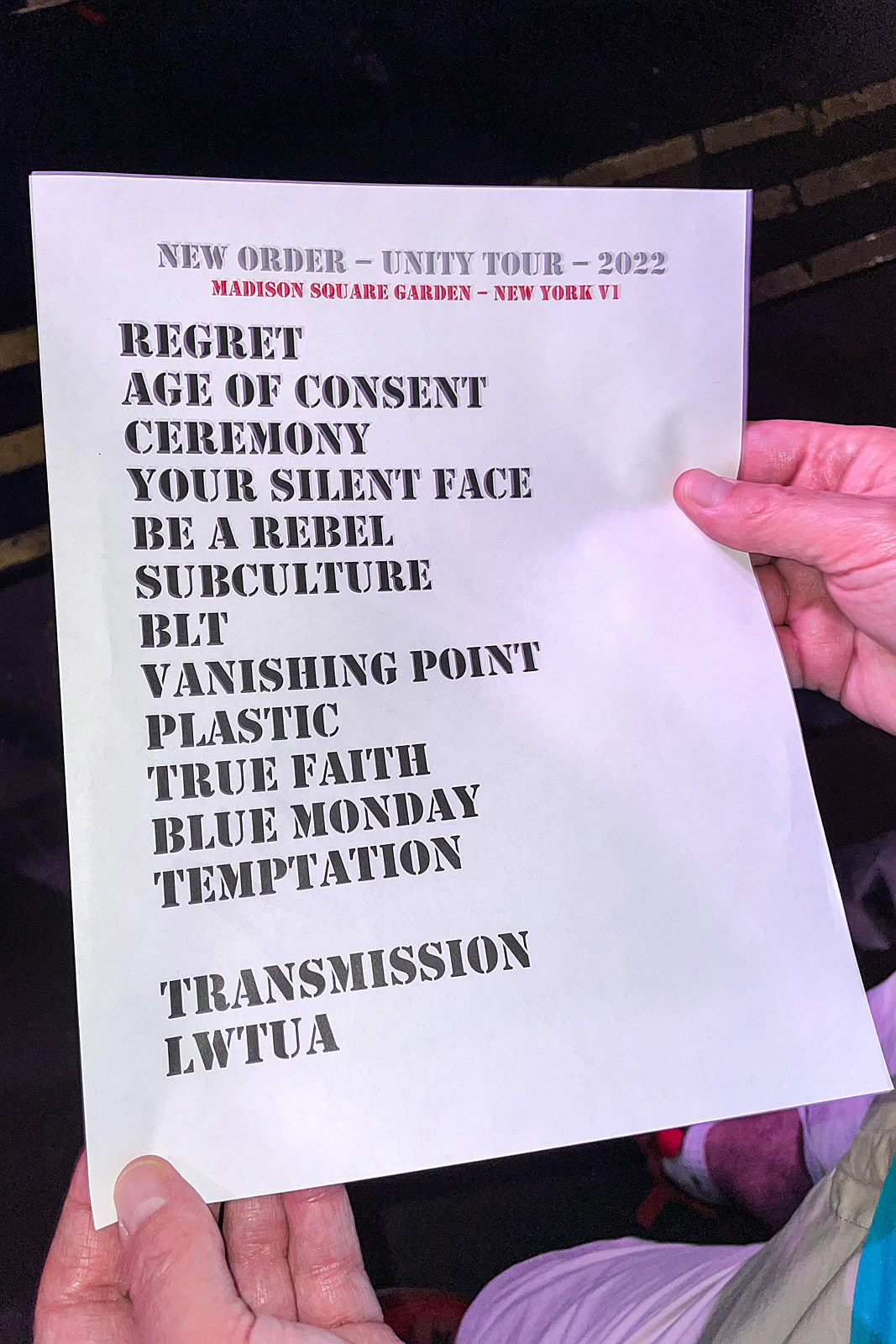 New Order & Pet Shop Boys brought synthpop classics to Madison Square ...
