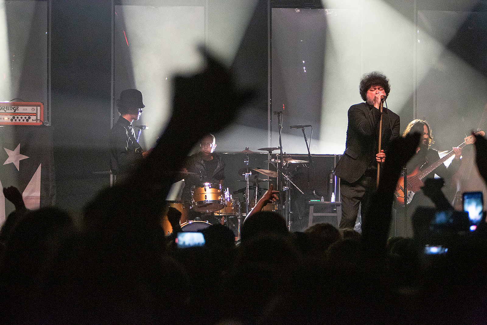 The Mars Volta played their first NYC show in over a decade at Terminal ...