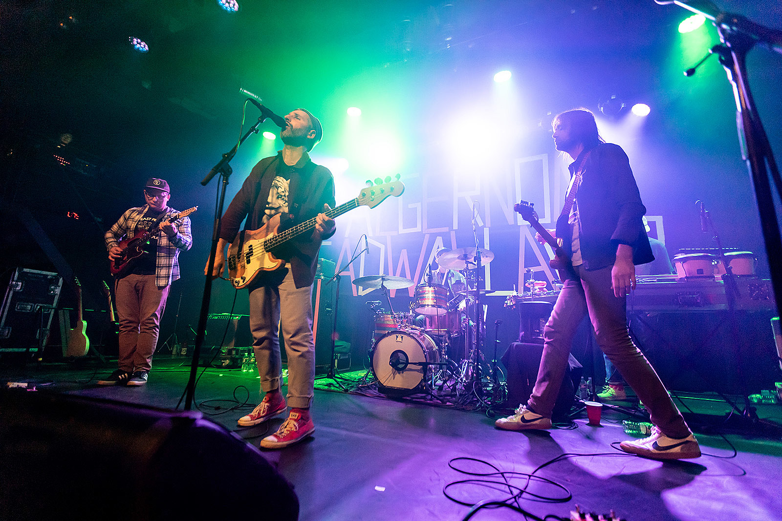 Algernon Cadwallader played two Brooklyn shows (night 2 pics & video)