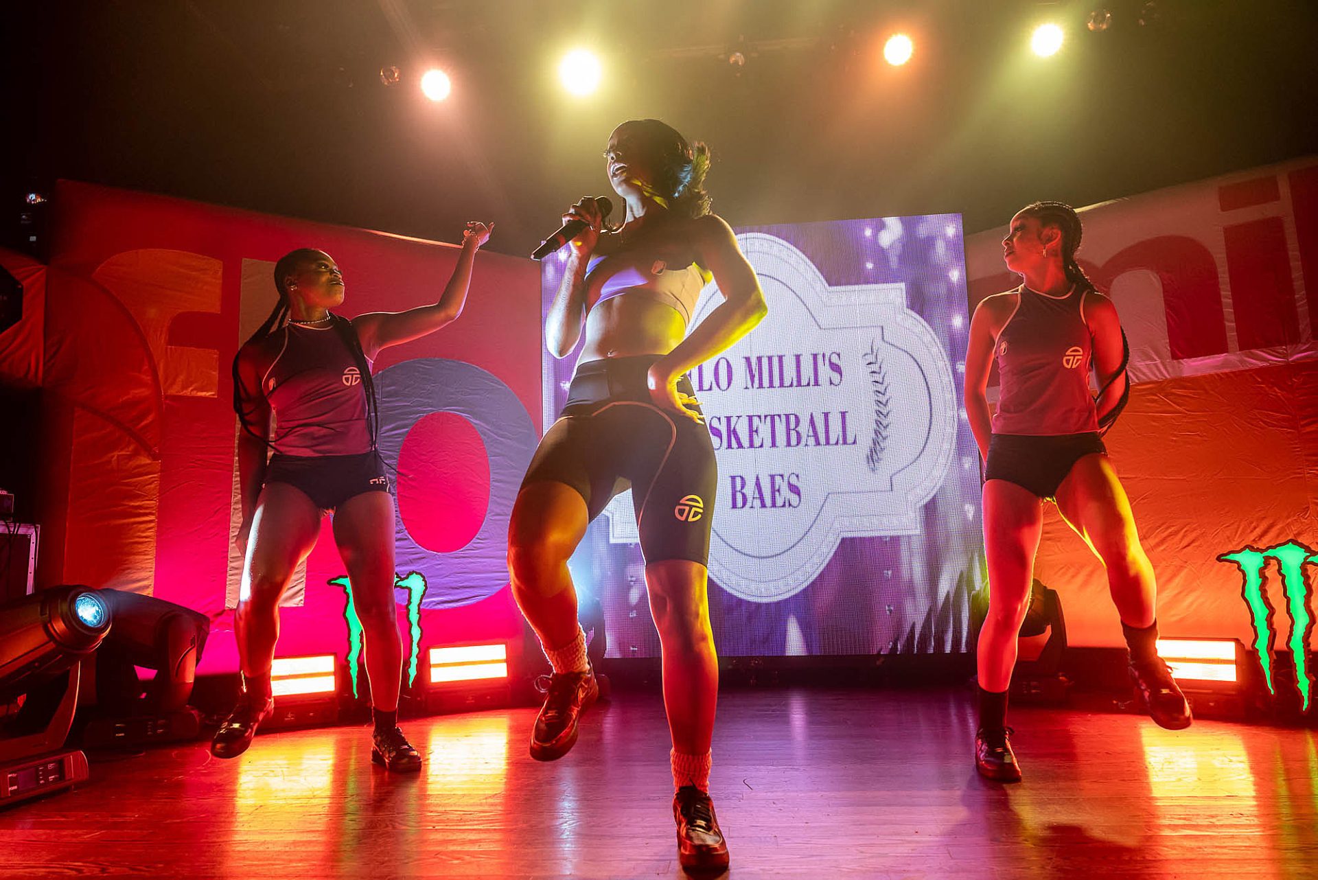 Flo Milli played NYC with Monaleo, Maiya the Don, Girll Codee, GoGo ...