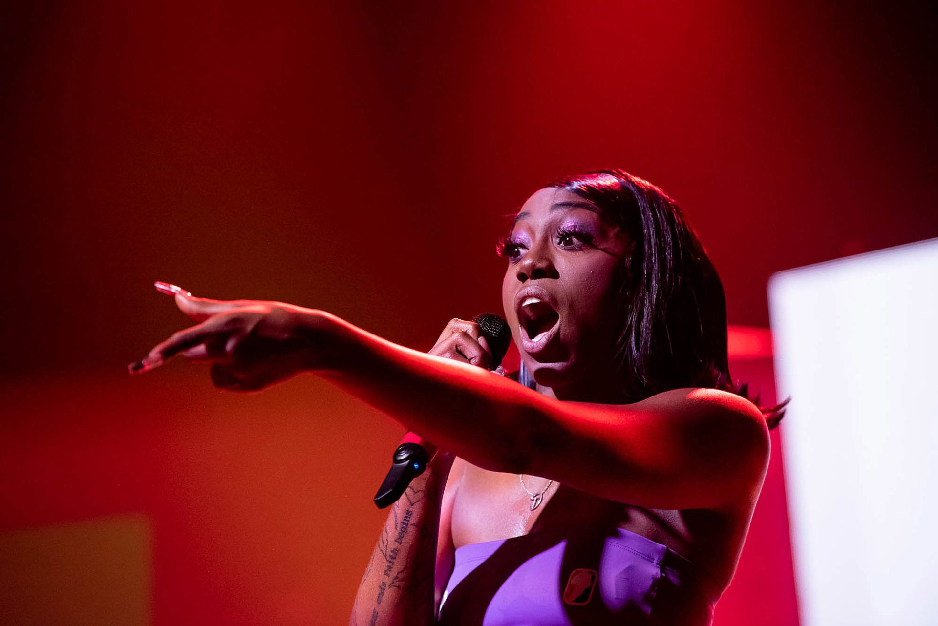 Flo Milli played NYC with Monaleo, Maiya the Don, Girll Codee, GoGo ...