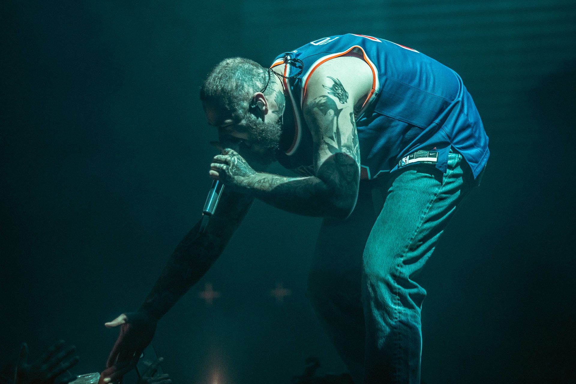 Post Malone played Madison Square Garden with Roddy Ricch (night 1 pics ...